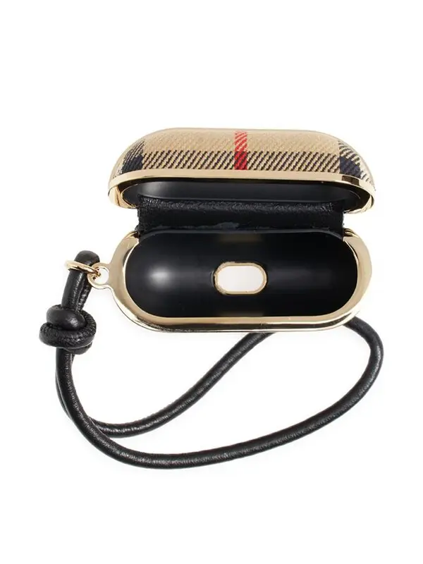Burberry Airpods Pro Check Case - Archive Beige | Editorialist